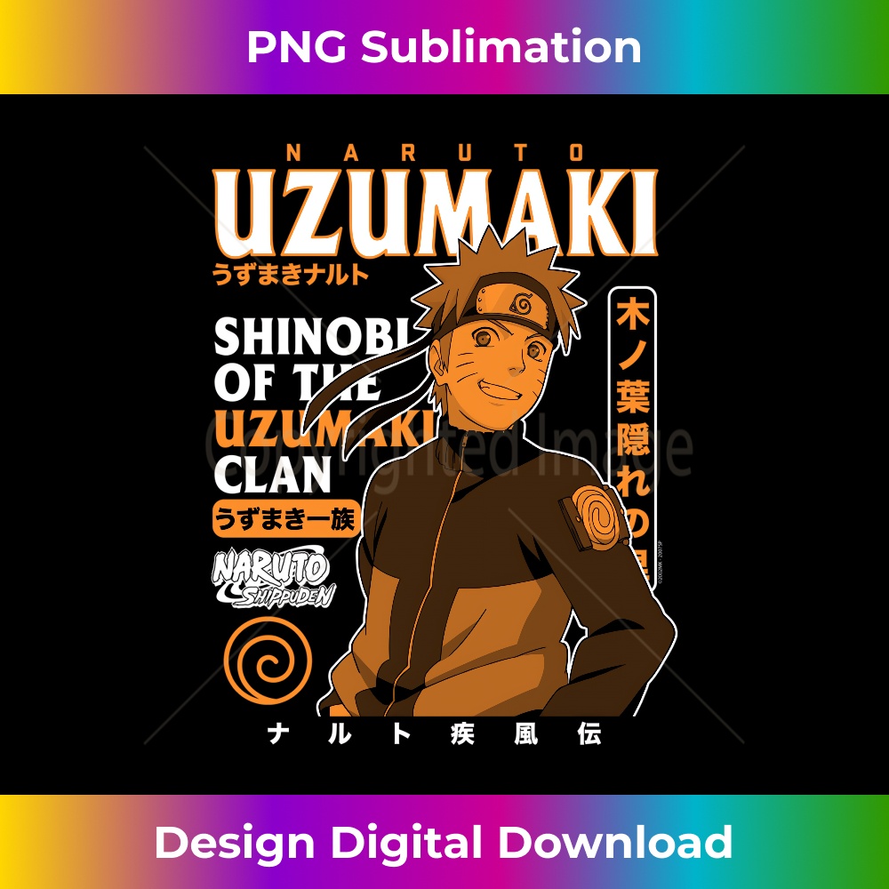 Naruto Shippuden Text Overload Long Sleeve - Sublimation-Opt | Inspire ...