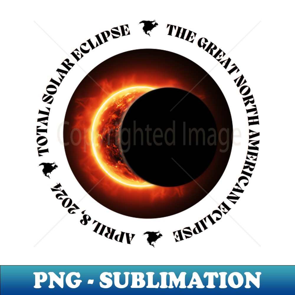 The Great North American Eclipse - Stylish Sublimation Digit | Inspire ...