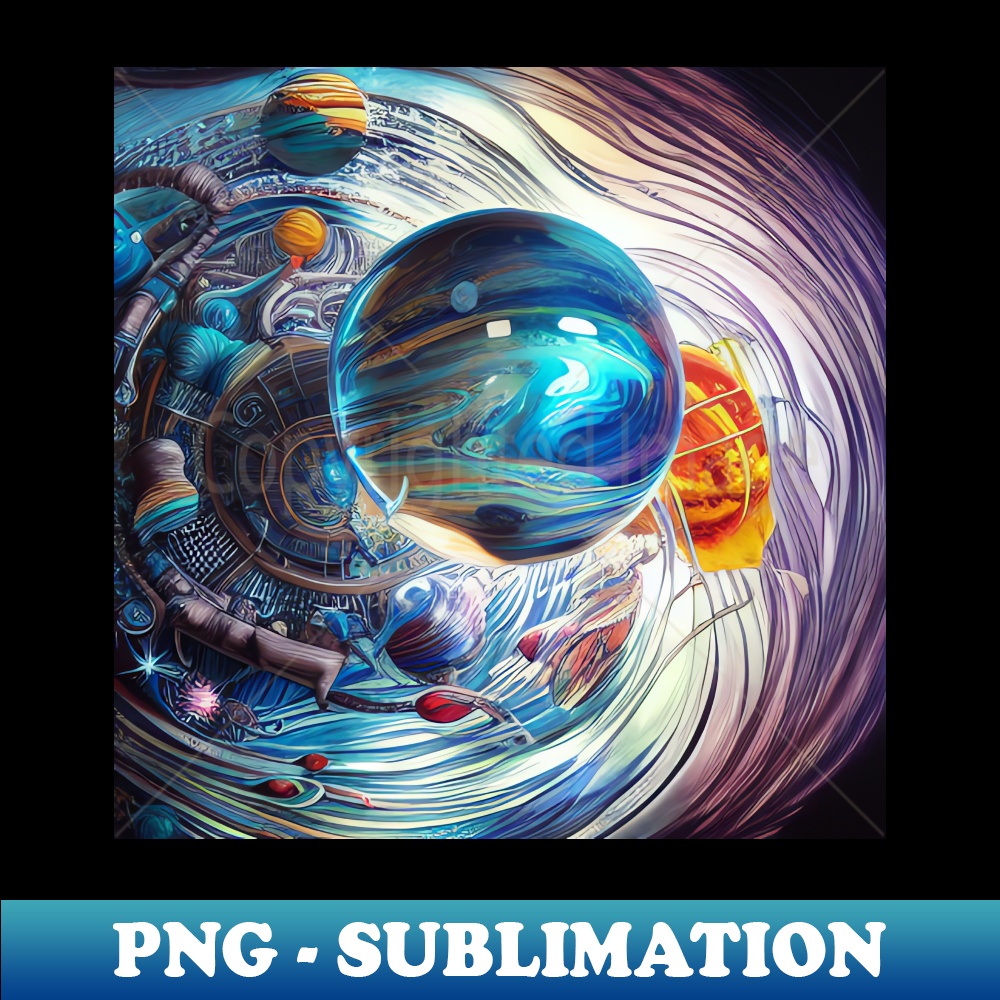 Solar System - Artistic Sublimation Digital File - Add a Fes | Inspire ...