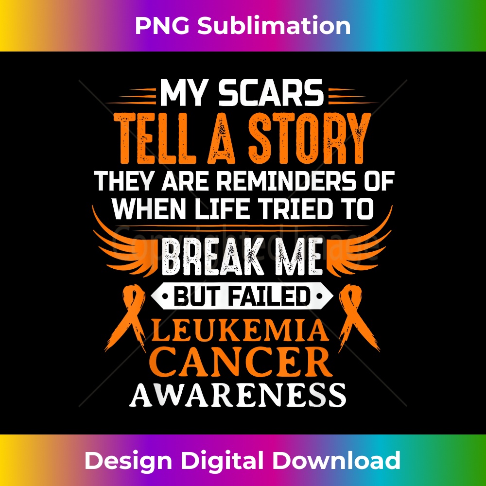 Leukemia Cancer Awareness Survivor Orange Ribbon - Timeless | Inspire ...