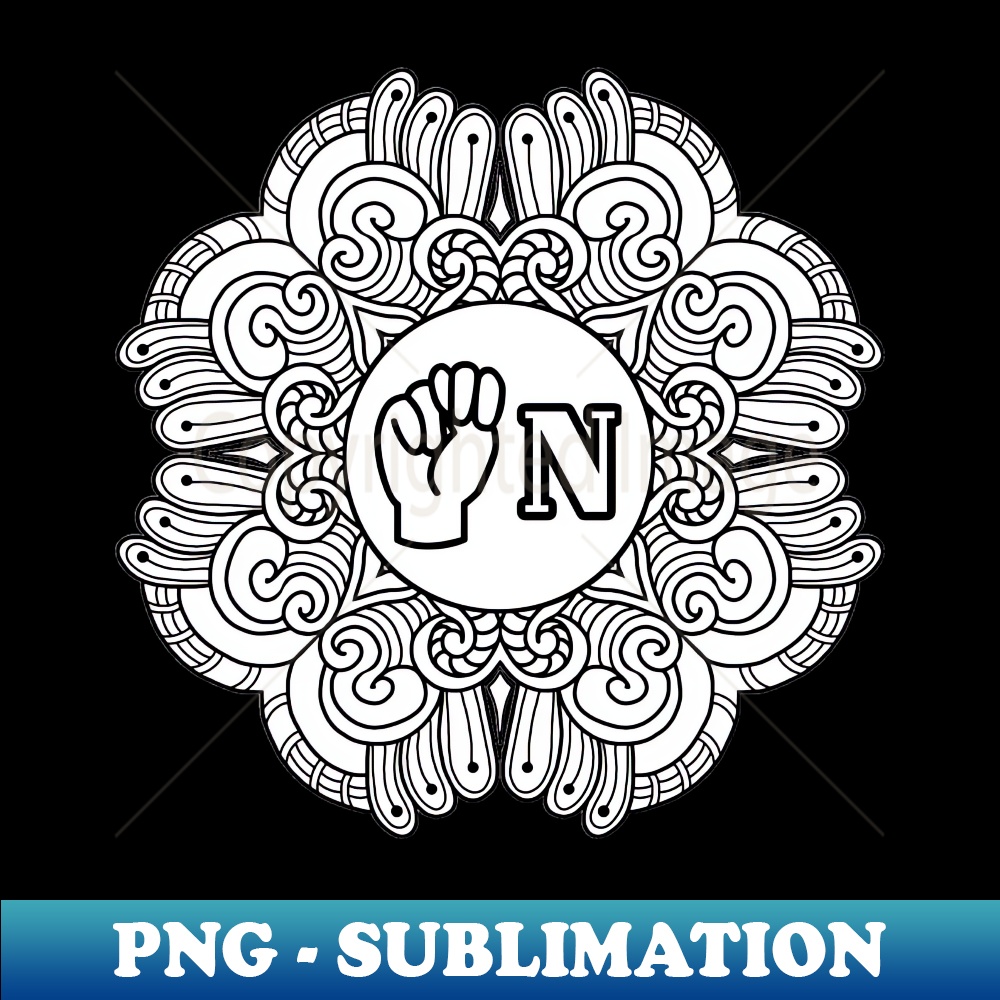 The letter Nof American Sign Language - Gift - PNG Transpare | Inspire ...