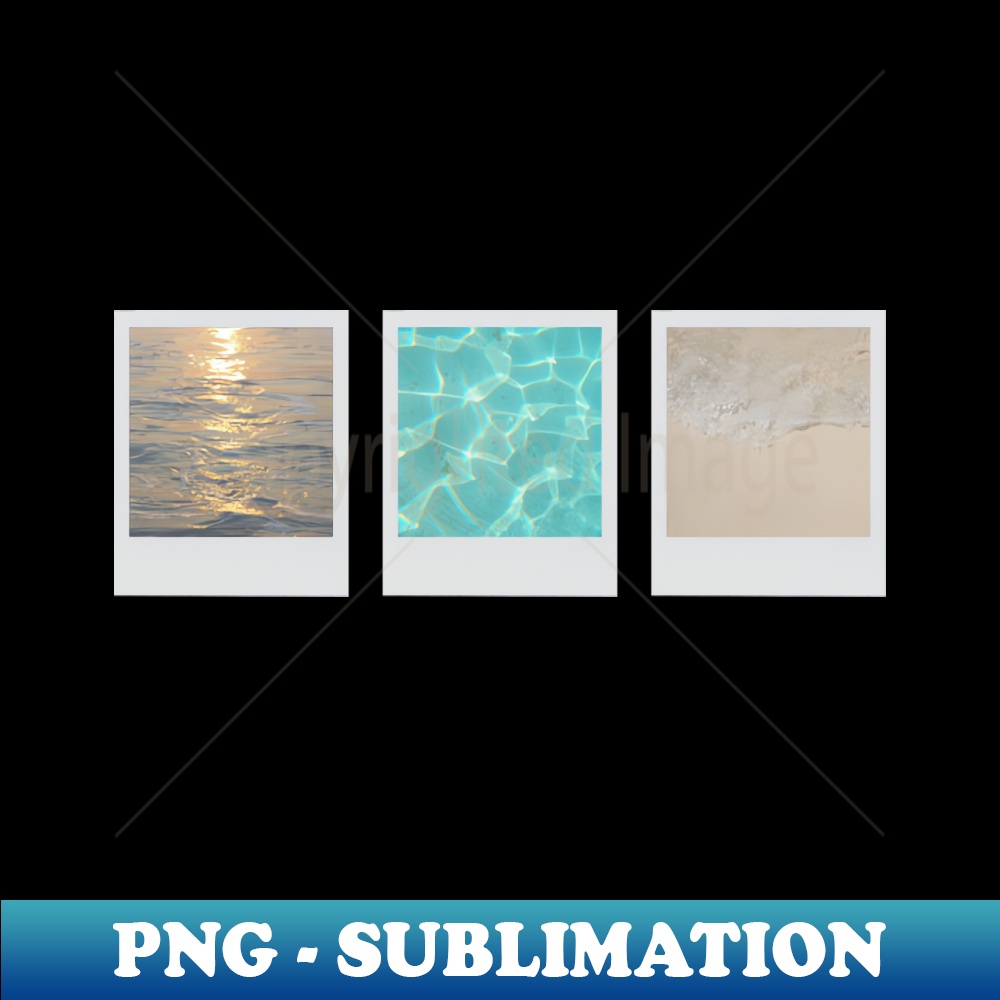 Tryptic Sea Polaroids abstract nature photography - Retro PN | Inspire ...