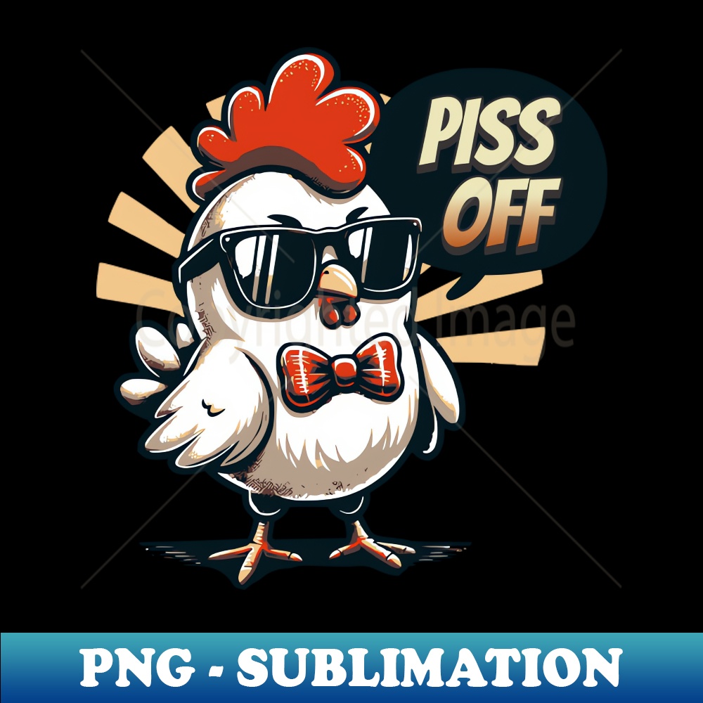PISS OFF CHICKEN - Exclusive Sublimation Digital File - Brin | Inspire ...