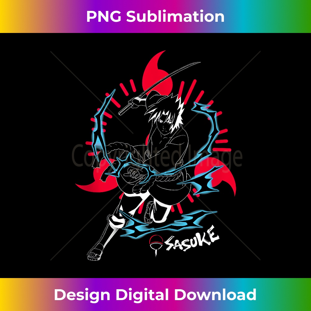 Naruto Shippuden Sasuke Inverted with Sharingan Tank To - De | Inspire ...