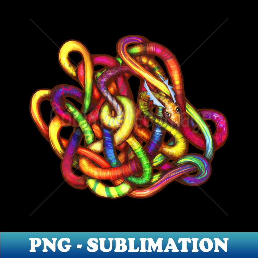Endless Snake - Decorative Sublimation PNG File - Unleash Yo | Inspire ...