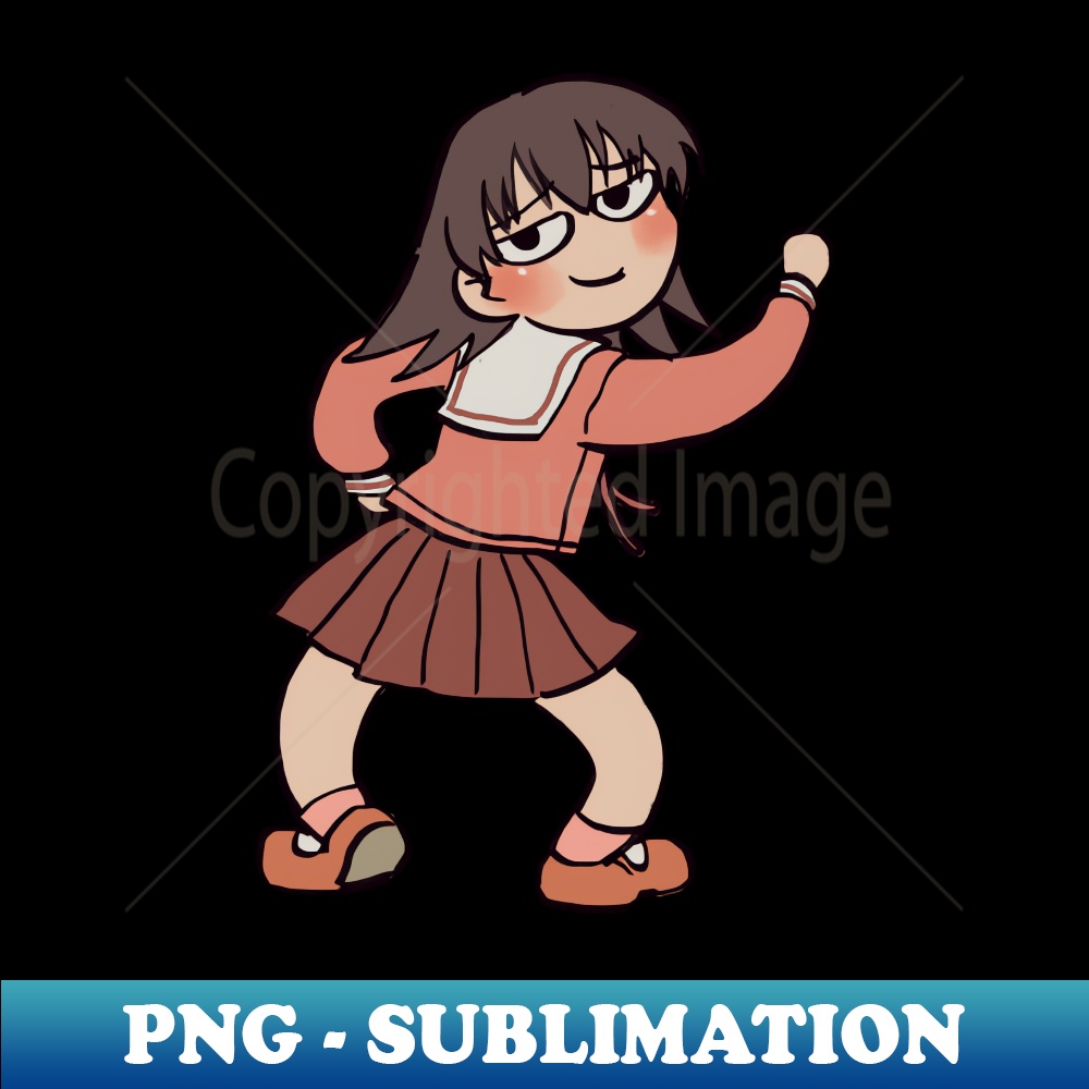 smug tomo meme azumanga daioh - Sublimation-Ready PNG File - | Inspire ...