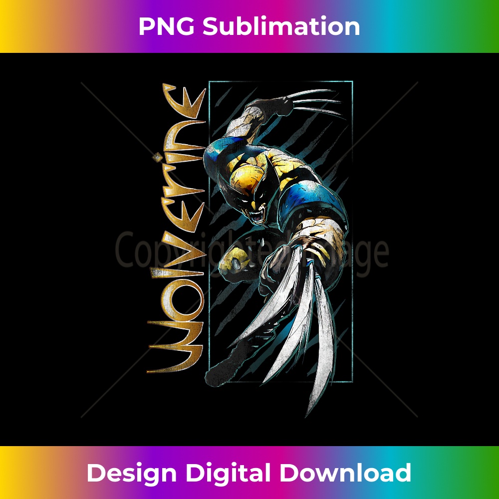 Marvel Wolverine Classic Essentials Graphic Mutant Panel Tan - Inspire ...