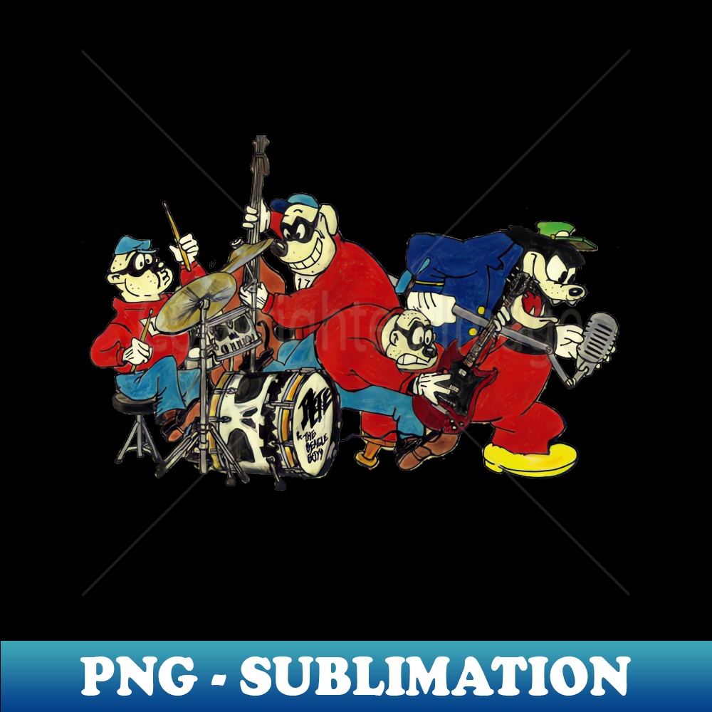 The Beagle Boys - PNG Transparent Sublimation Design - Unloc - Inspire ...