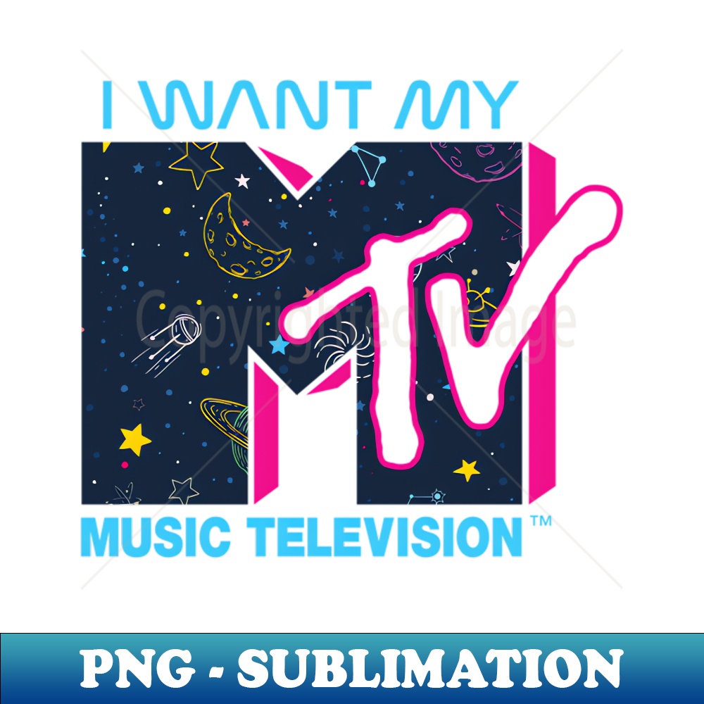 I want my TV music television - Creative Sublimation PNG Dow | Inspire ...