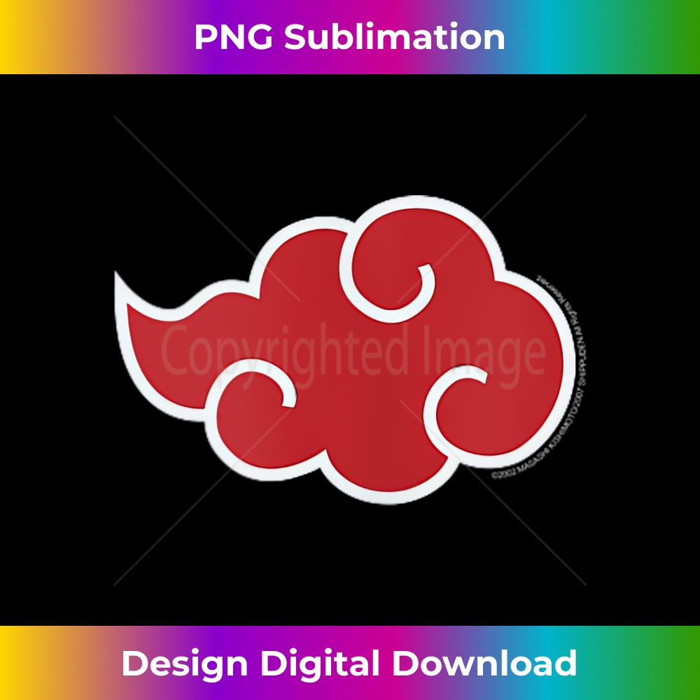 Naruto Shippuden Akatsuki Red Cloud Symbol Tank To - Eco-Fri | Inspire ...