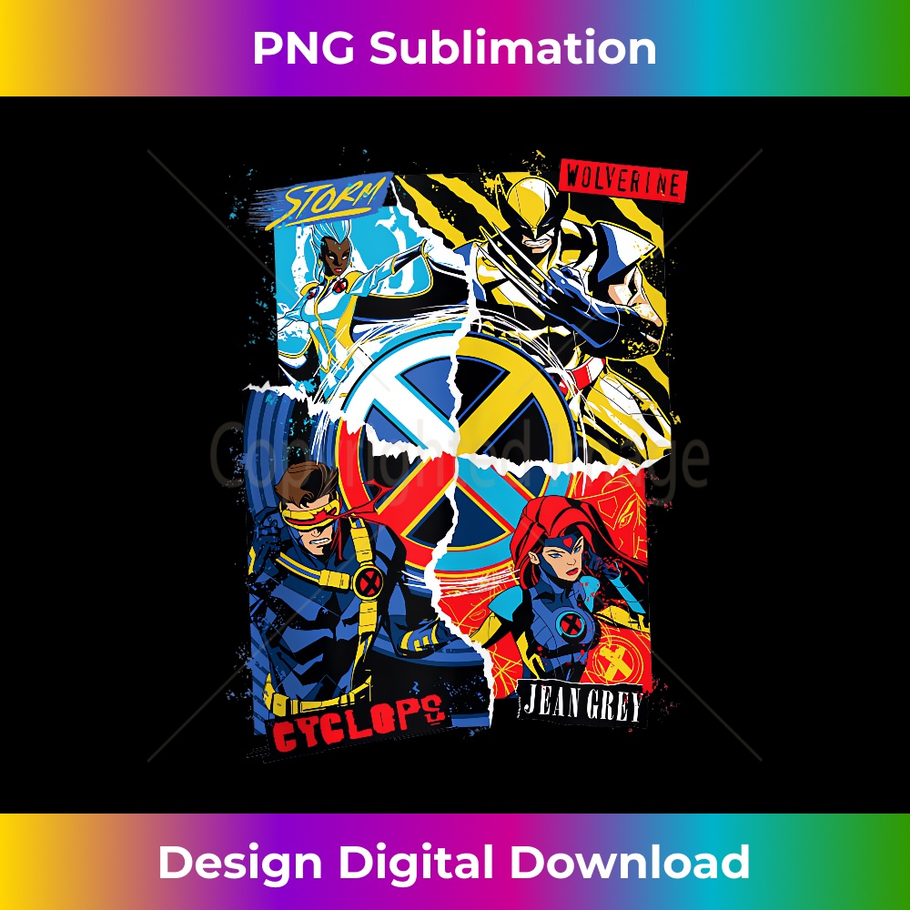 Marvel X-Men 90s Storm Wolverine Cyclops Jean Grey Tank To - | Inspire ...