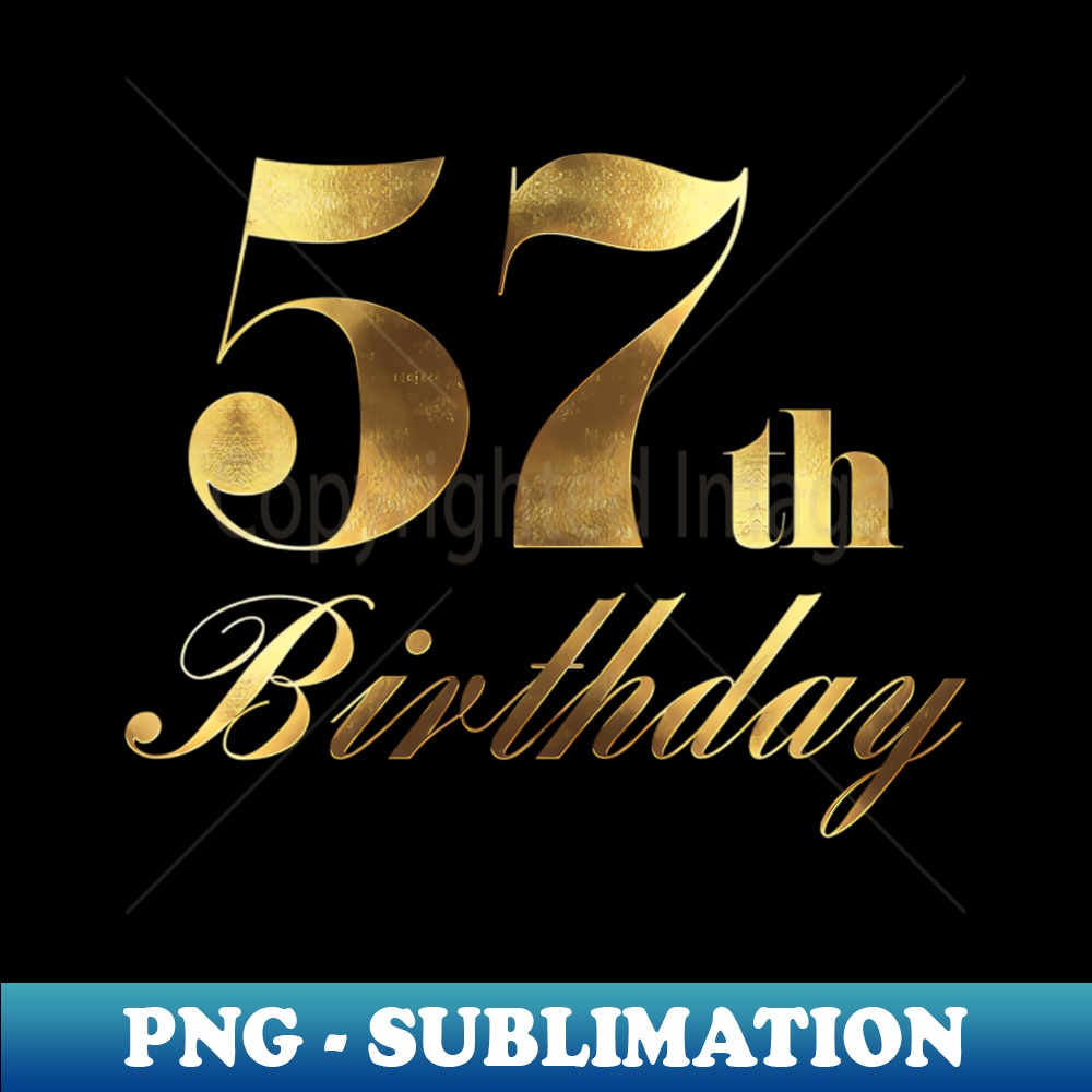 57th fifty-seventh Birthday Party Wear - Happy Birthday - St | Inspire ...