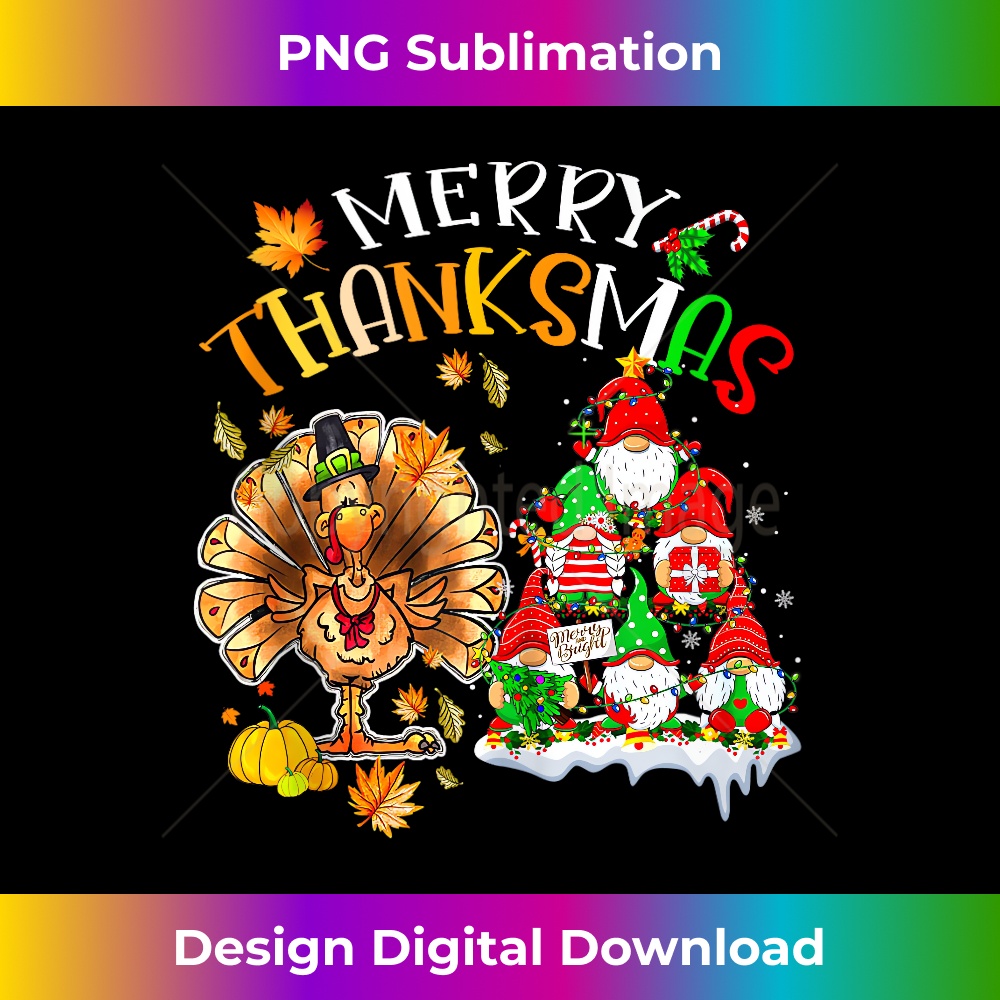 Merry ThanksMas Turkey Gnomies Thanksgiving Christmas Gnomes | Inspire ...