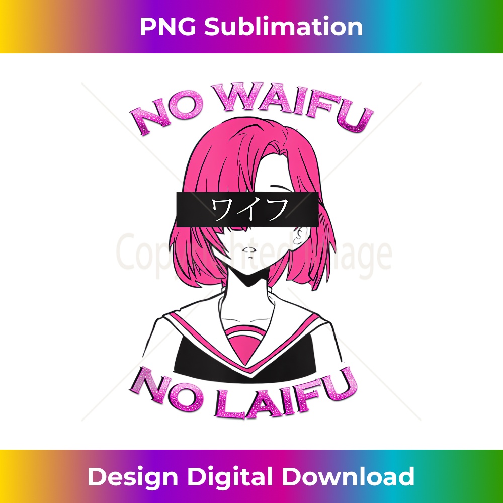 No Waifu No Laifu Kawaii Anime Manga Girl Tank To - Chic Su | Inspire ...
