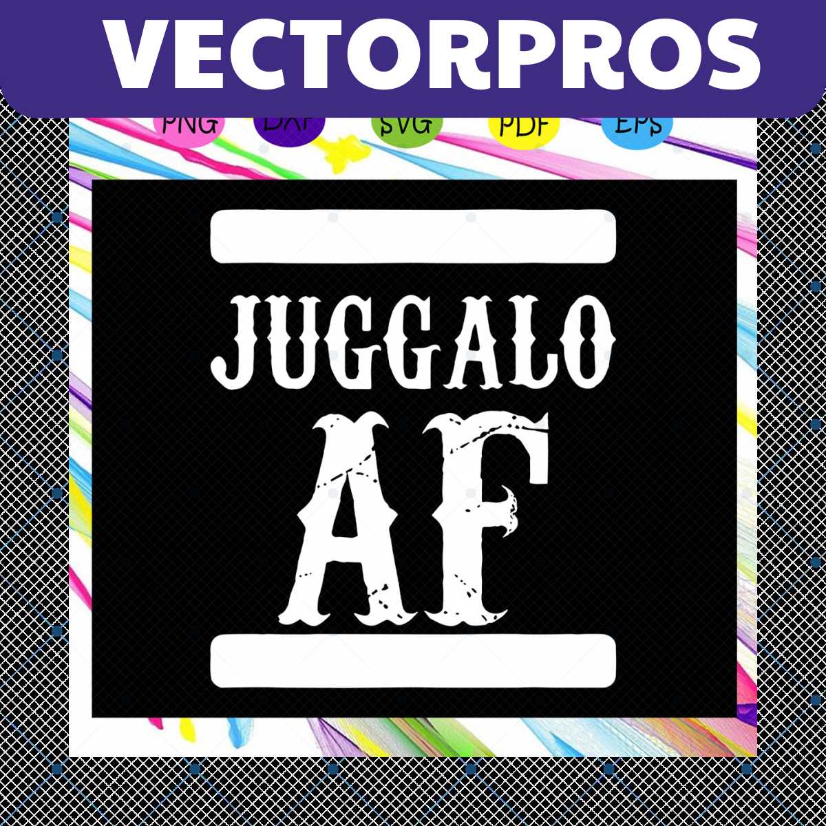 Juggalo af svg, fandom svg, Insane Clown Posse svg, Juggalo - Inspire ...