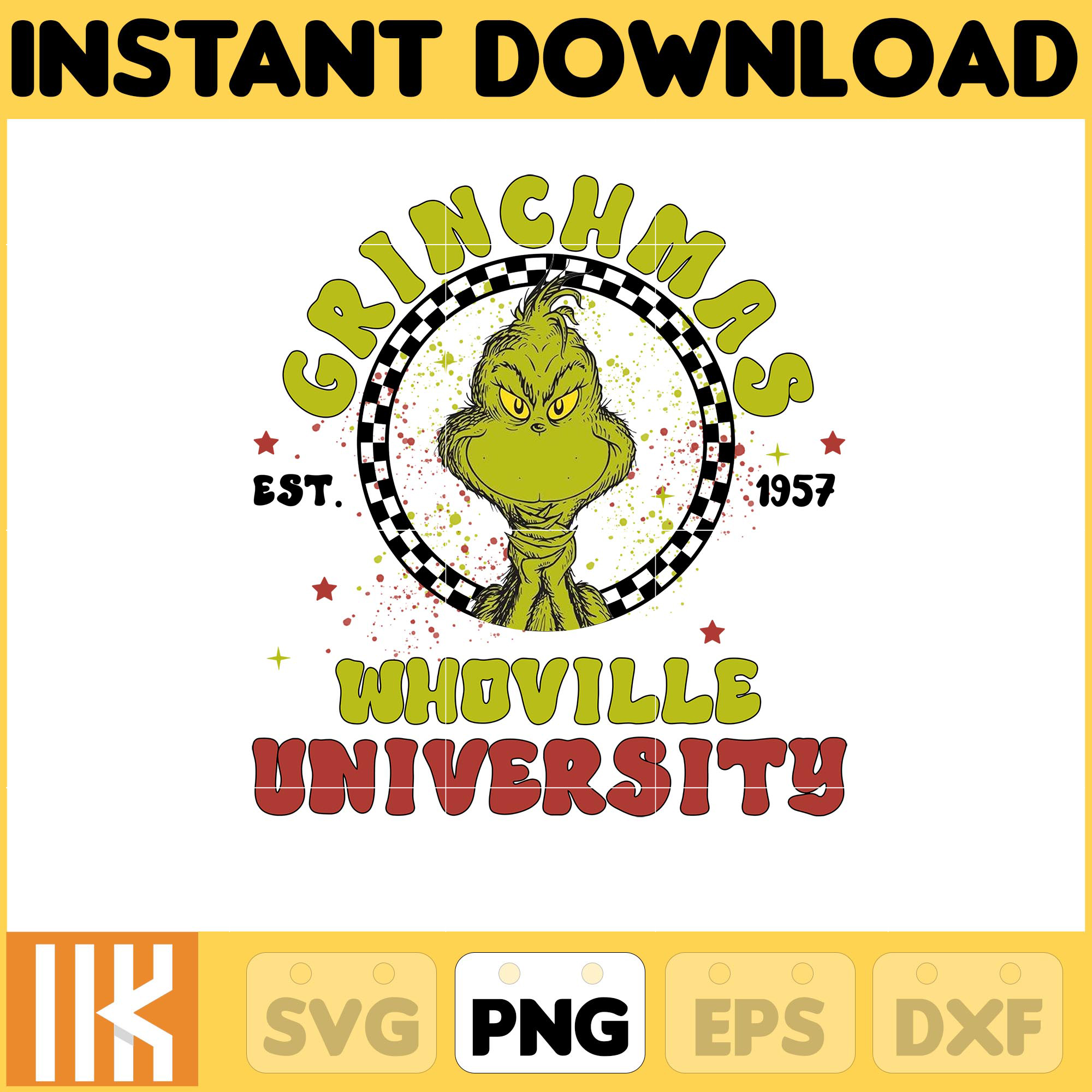 Grinch Fashion PNG, Grinch Png, Christmas Png, Retro Christm | Inspire ...