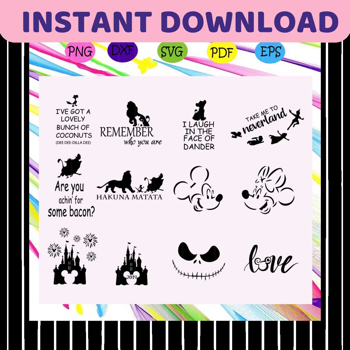 Disney bundle , disney, disney svg, disneyland, disney world | Inspire ...