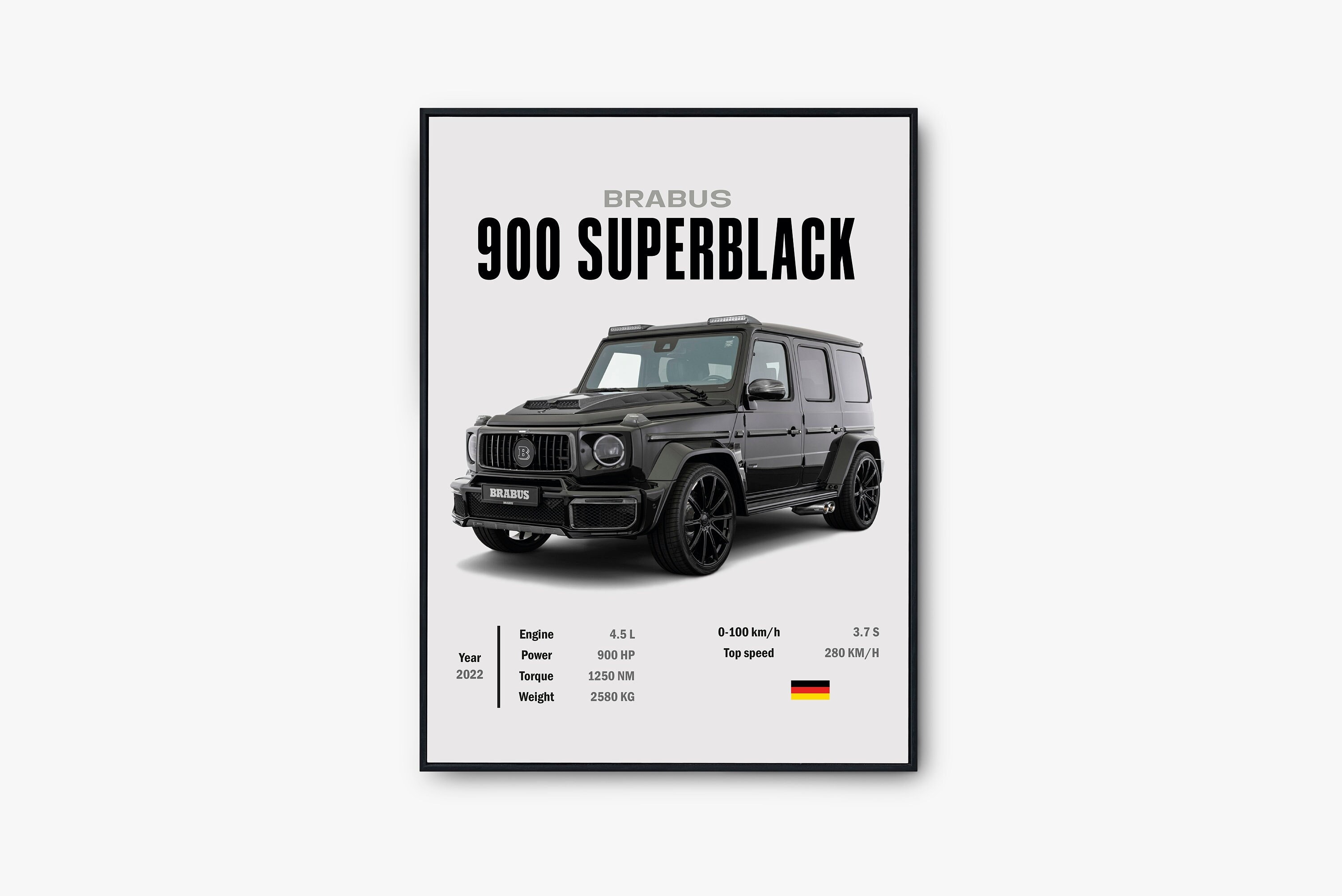 Brabus Mercedes G63 Poster, G Wagon Poster, BRABUS 900 SUPER - Inspire ...