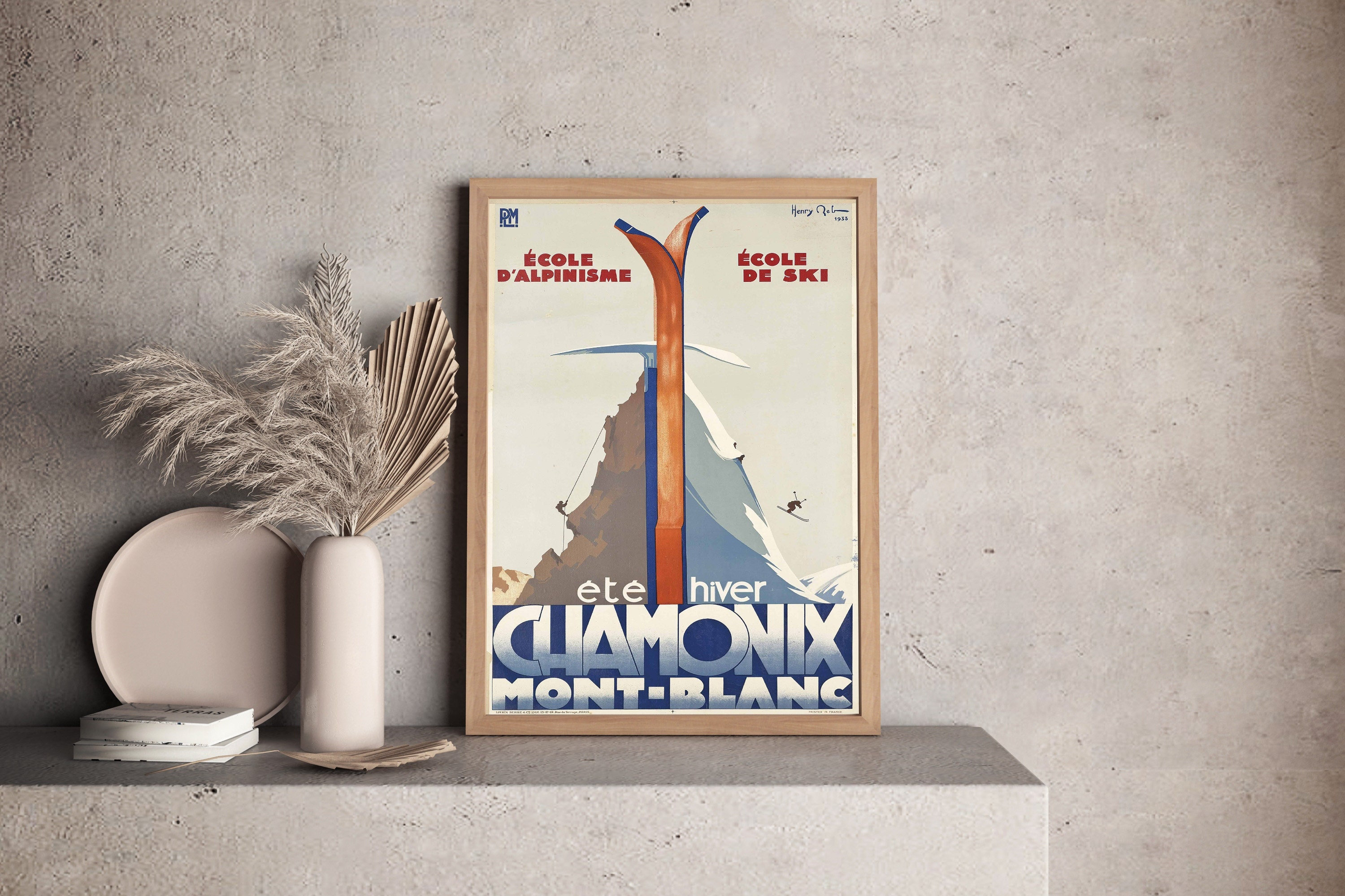 Chamonix Mont-Blanc Canvas, Chamonix Mont-Blanc Framed.jpg | Inspire Uplift