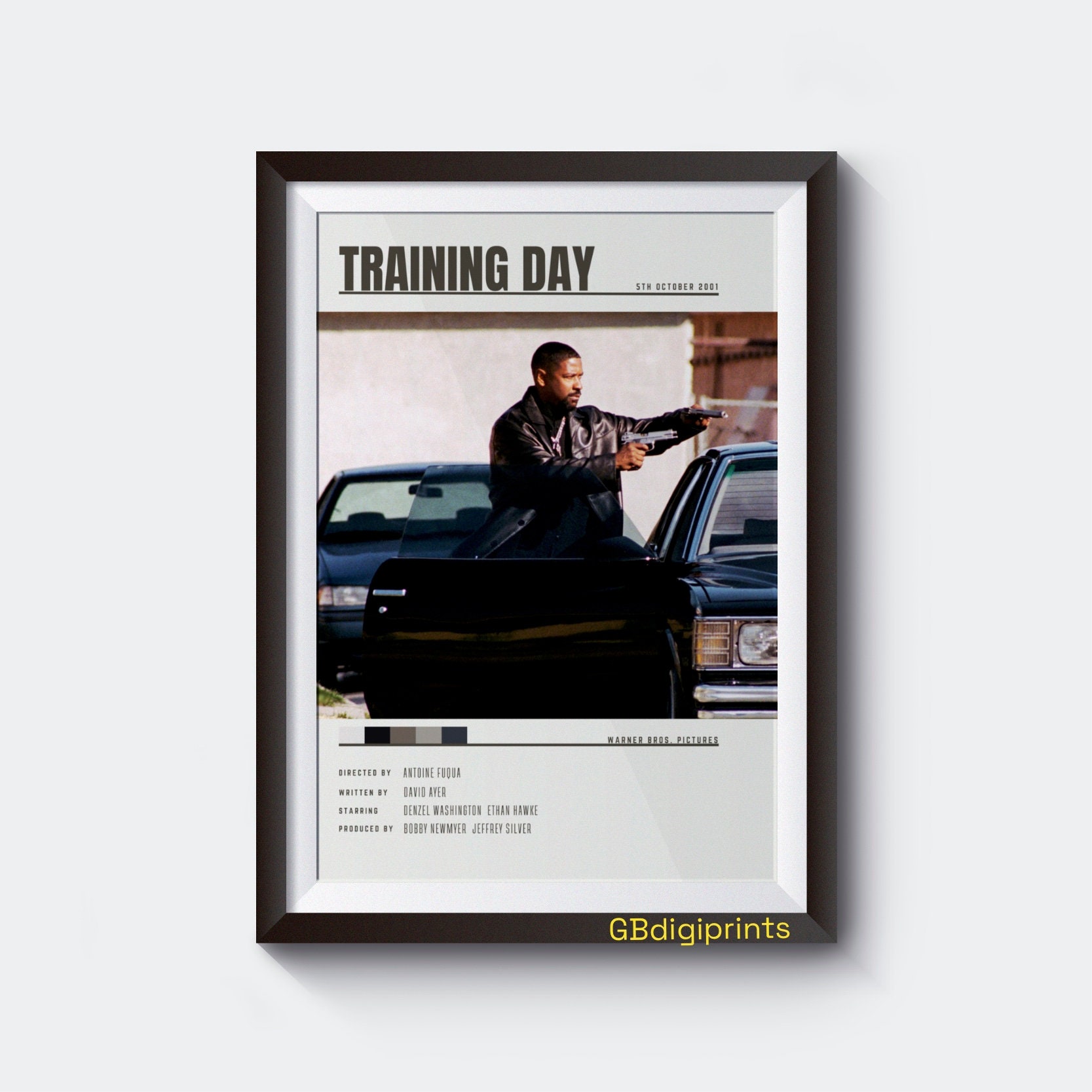 TRAINING DAY Movie Poster Digital Download - Gift Idea - Min | Inspire ...