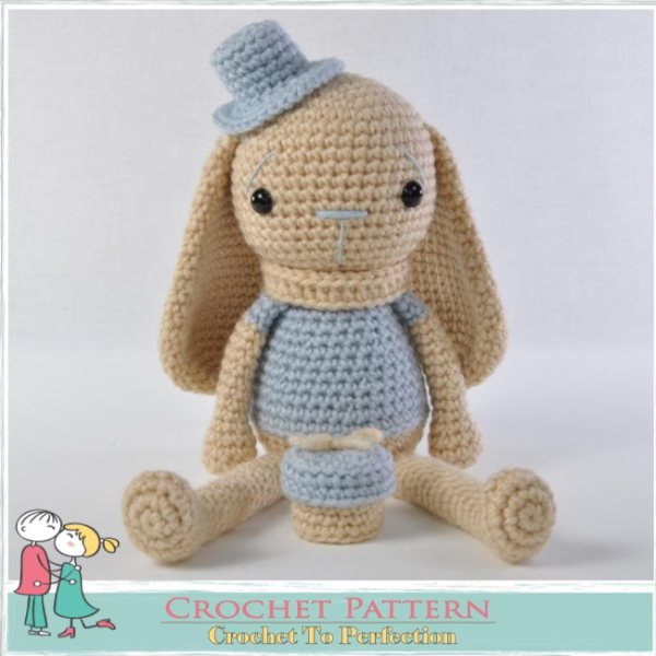 Amigurumi Bunny Rabbit Crochet pattern, digital file PDF, di | Inspire ...
