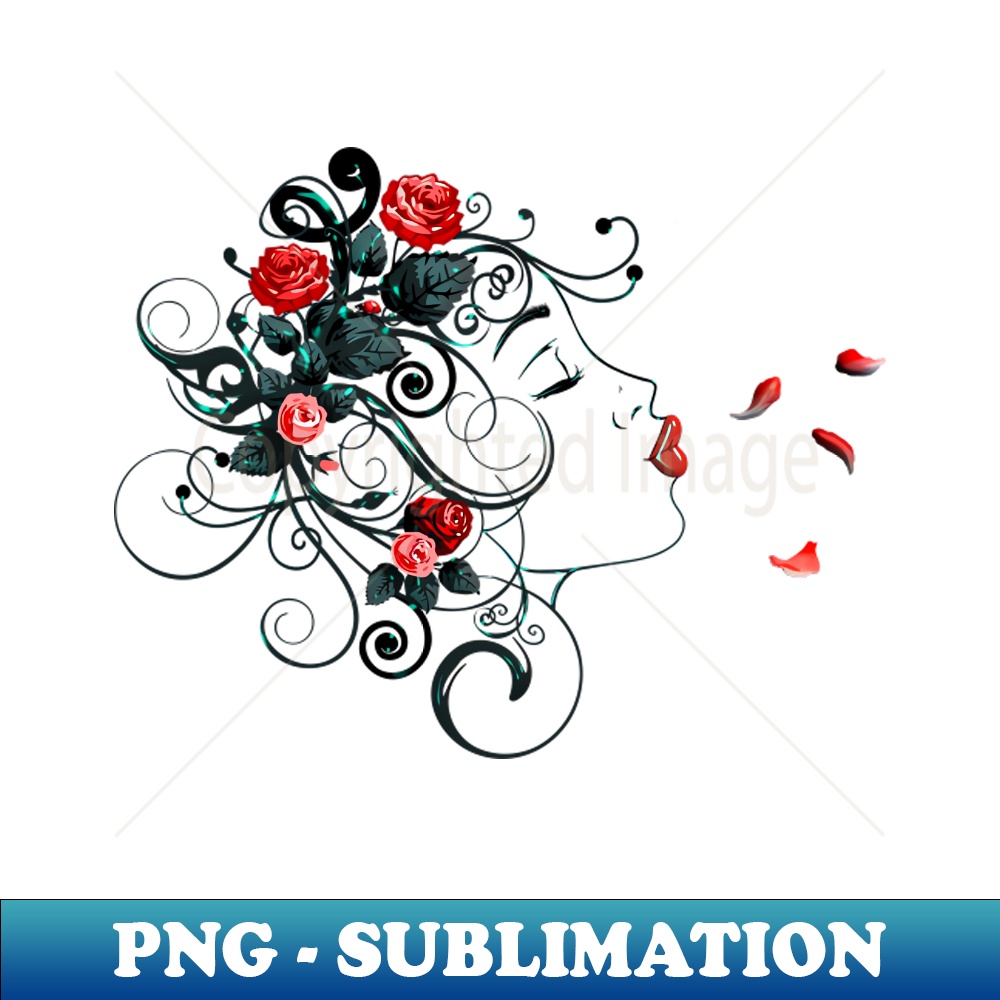 Flower Goddess - Instant Sublimation Digital Download - Spic | Inspire Uplift