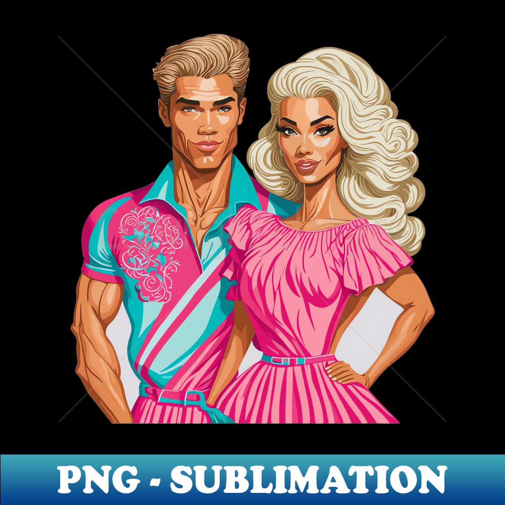 Barbie and Ken - PNG Transparent Digital Download File for S | Inspire ...