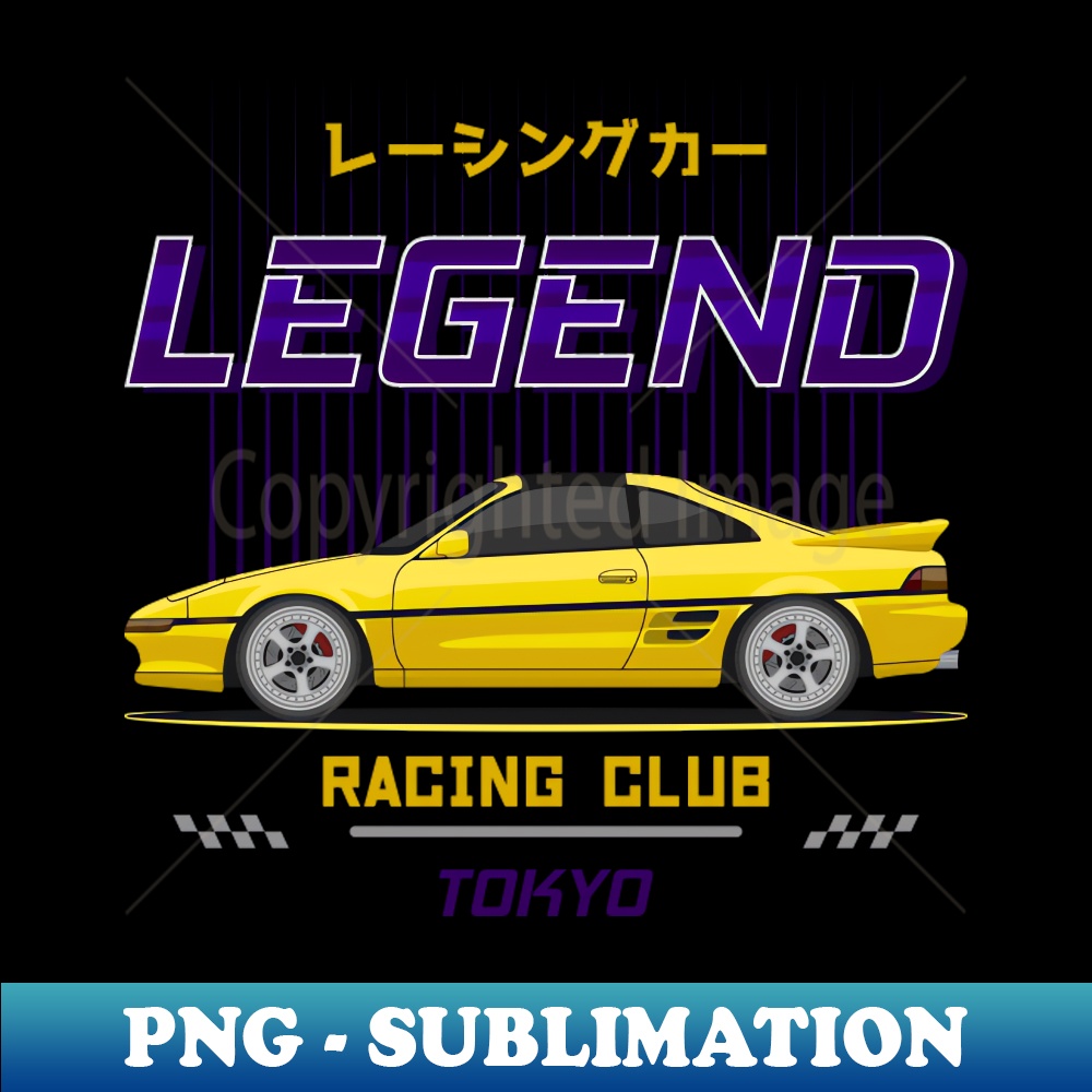 Tuner Yellow MK2 MR 2 JDM - Premium PNG Sublimation File - D | Inspire ...