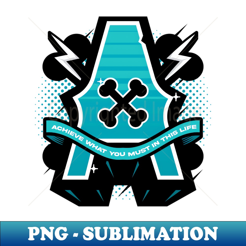 Letter A - PNG Sublimation Digital Download - Fashionable an | Inspire ...