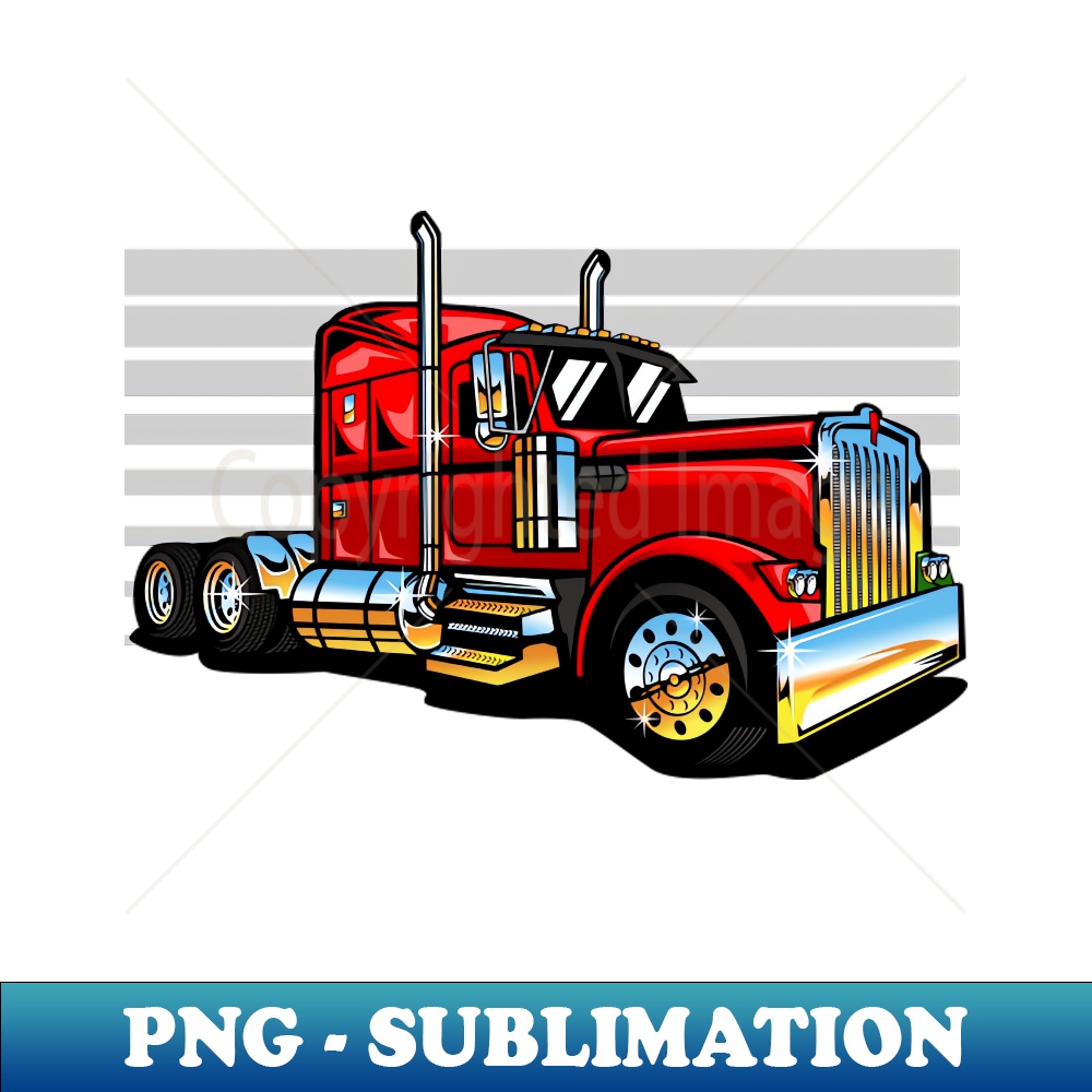 18 Wheeler Big Rig Lorry Semi-Truck - Special Edition Sublim | Inspire ...