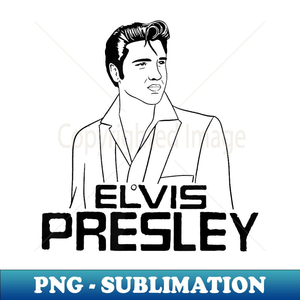 Elvis Presley Official Profile - PNG Transparent Sublimation | Inspire ...
