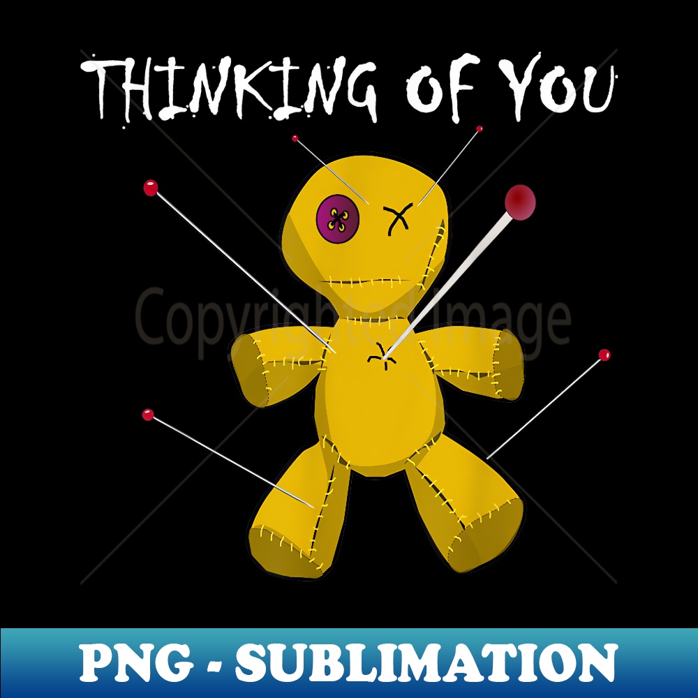 Funny Voodoo Doll Really Scary Creepy Broom Hat Horror - Ins | Inspire ...