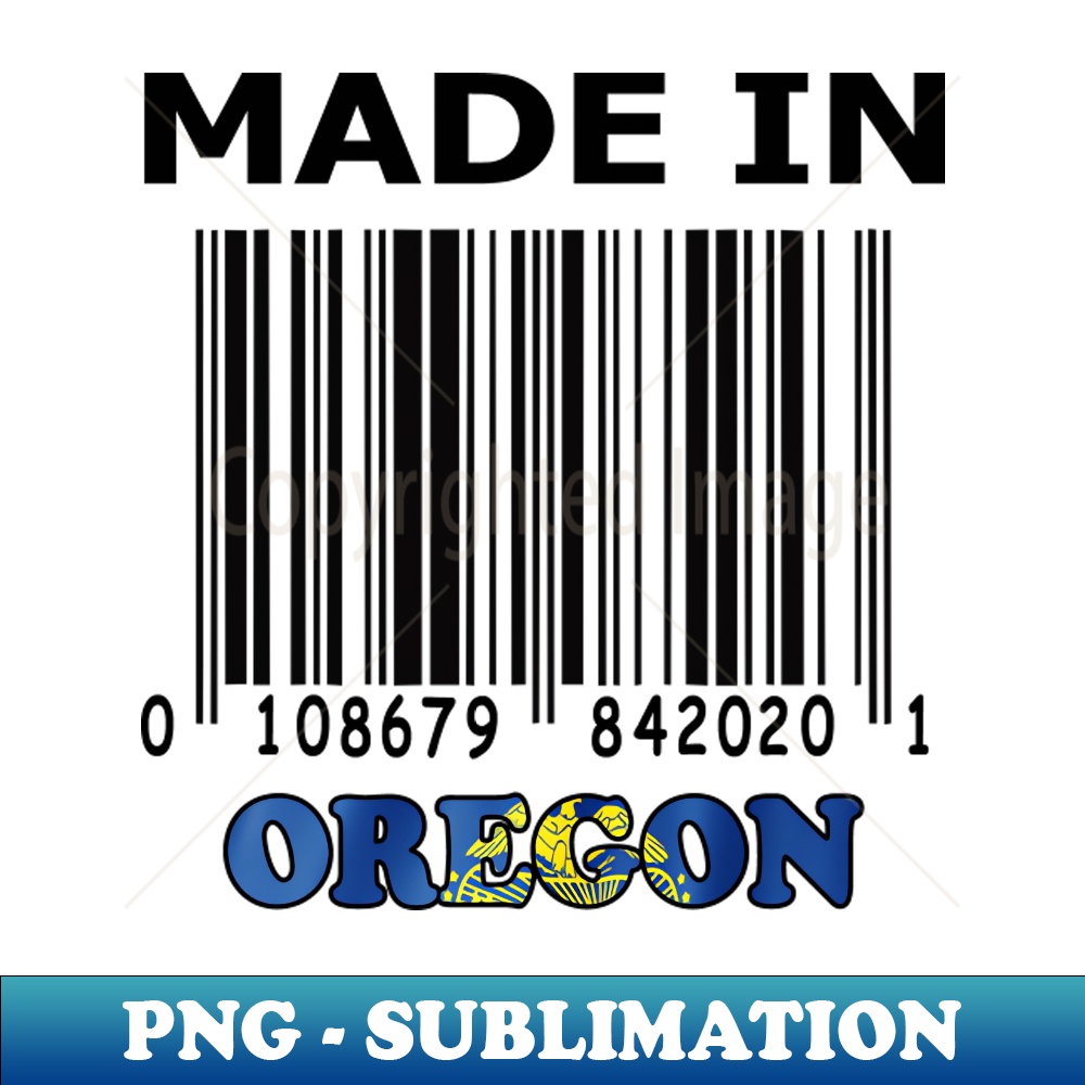 Fake barcode made in oregan us design - Trendy Sublimation D | Inspire ...