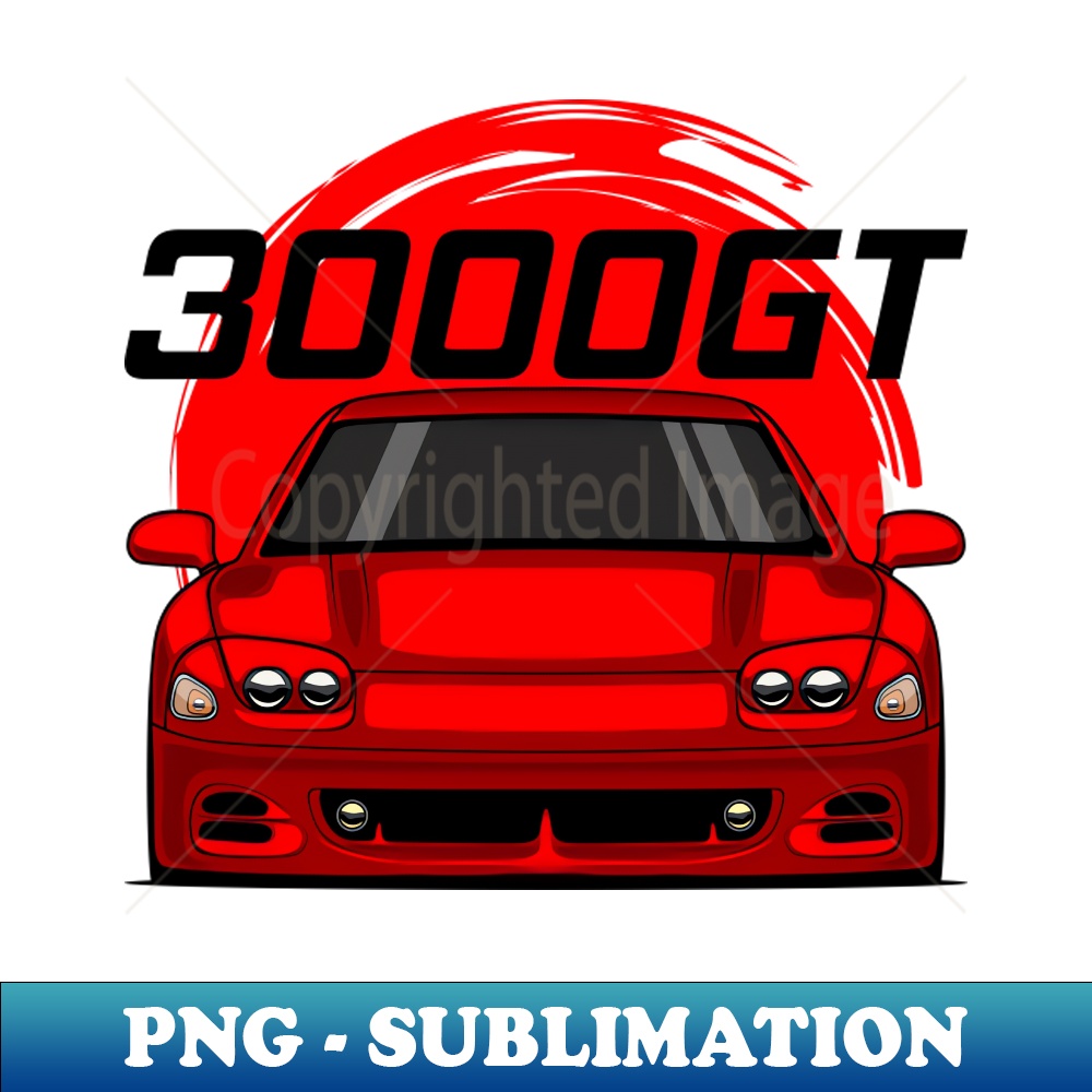 Front Red 3000GT 1994 1997 JDM - High-Quality PNG Sublimatio | Inspire ...
