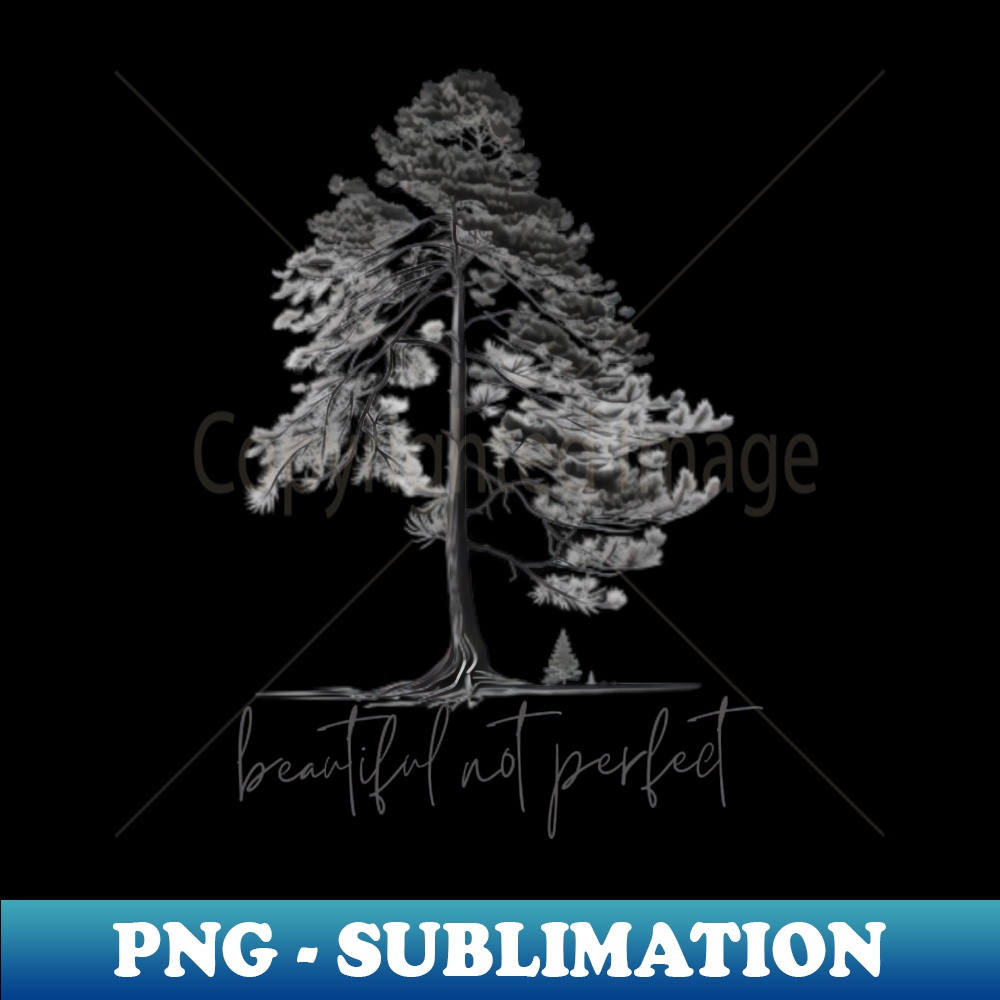 beautiful not perfect - PNG Transparent Sublimation Design - | Inspire ...