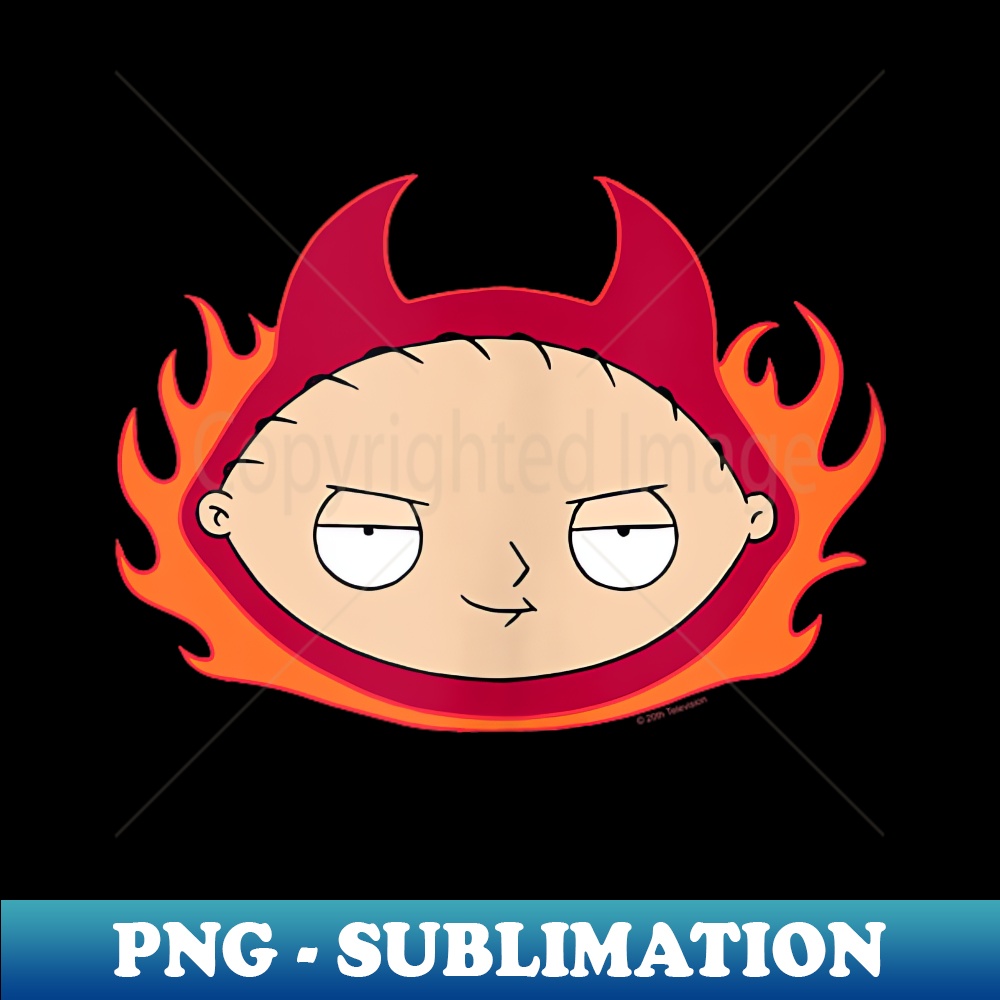 Family Guy Devil Stewie - High-Quality PNG Sublimation Downl | Inspire ...
