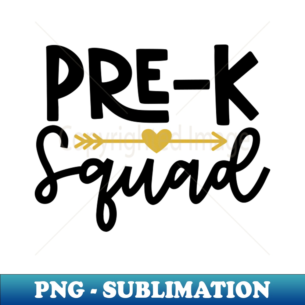 Pre-K Squad Back to School Kids - PNG Transparent Digital Do | Inspire ...