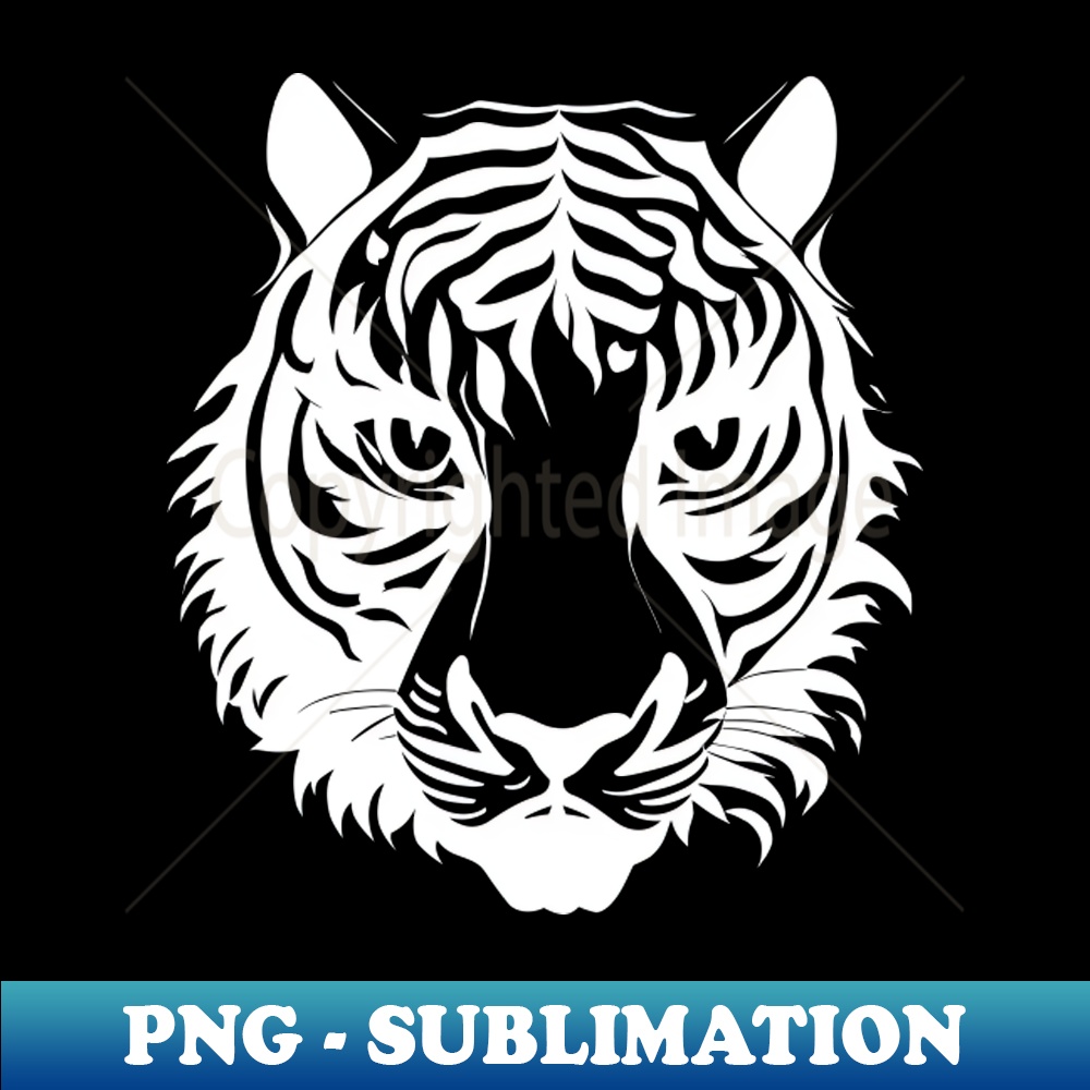 Modern tiger illustration in vector style - Premium Sublimat | Inspire ...