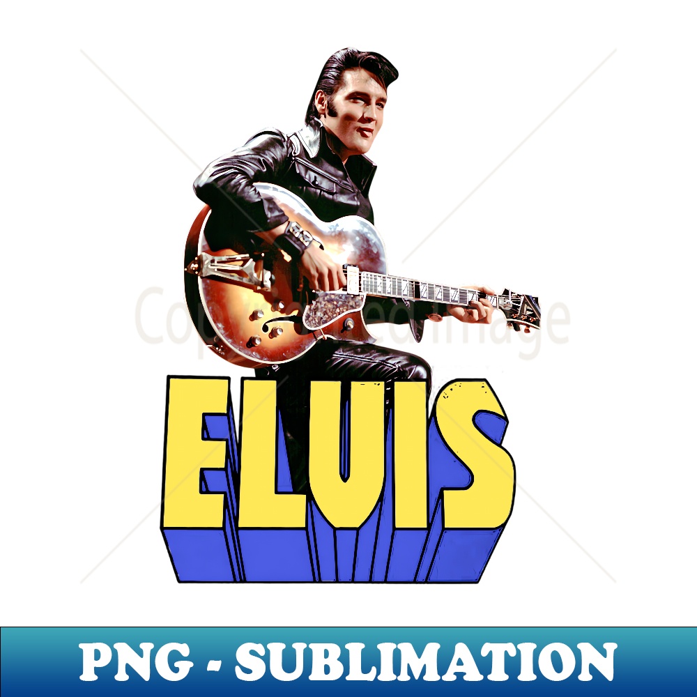 Elvis Presley Official Guitar Portrait - PNG Transparent Dig | Inspire ...
