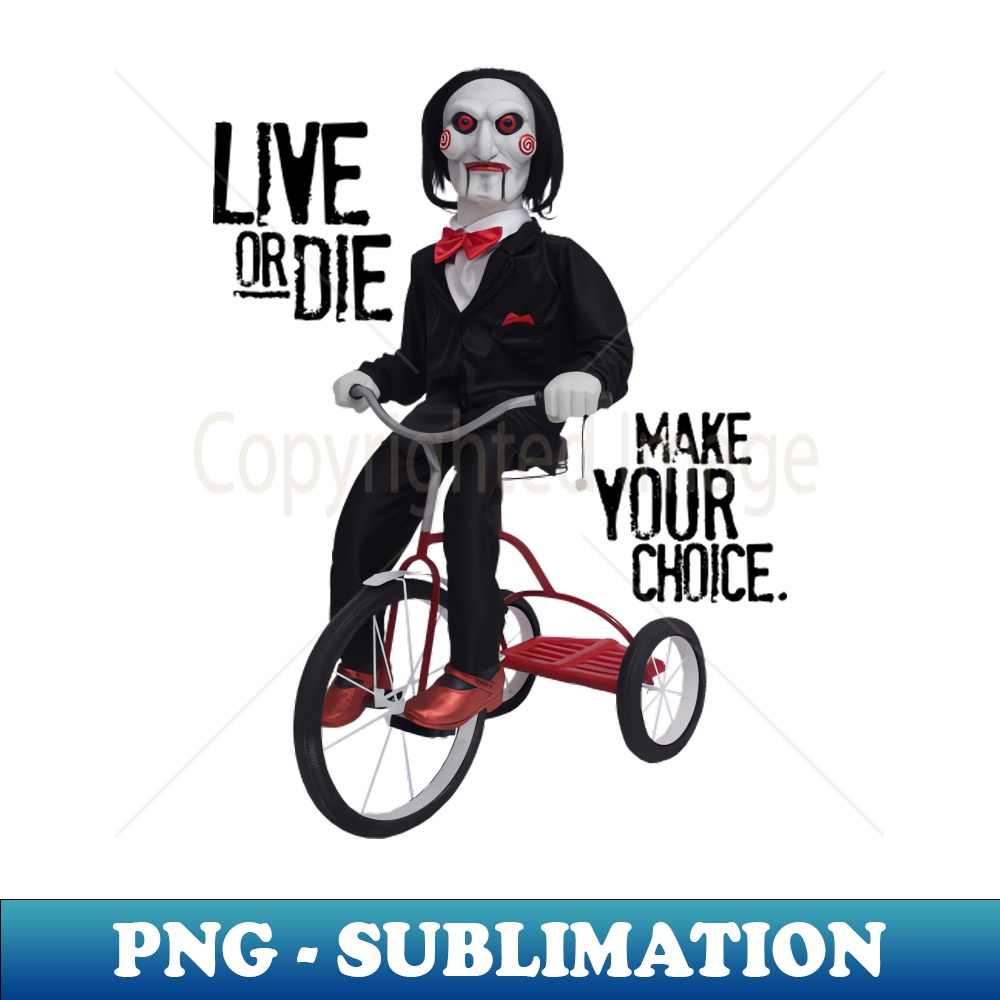 BILLY-Saw puppet 20 - Elegant Sublimation PNG Download - Vib | Inspire ...