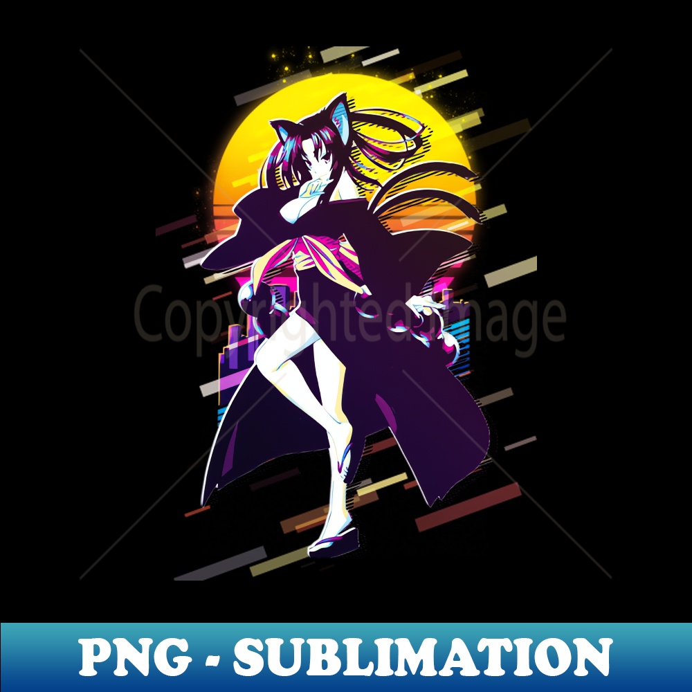 High School DxD - Kuroka - Sublimation-Ready PNG File - Crea | Inspire ...
