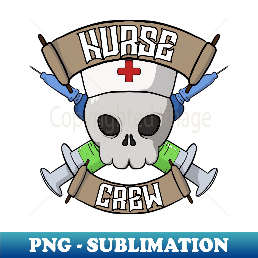 Nurses crew Jolly Roger pirate flag - PNG Sublimation Digita | Inspire ...
