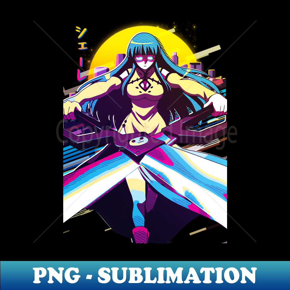 Akame ga Kill - Sheele - Retro PNG Sublimation Digital Downl | Inspire ...