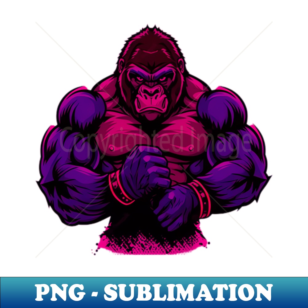 Angry Gorilla - PNG Transparent Digital Download File for Su | Inspire ...