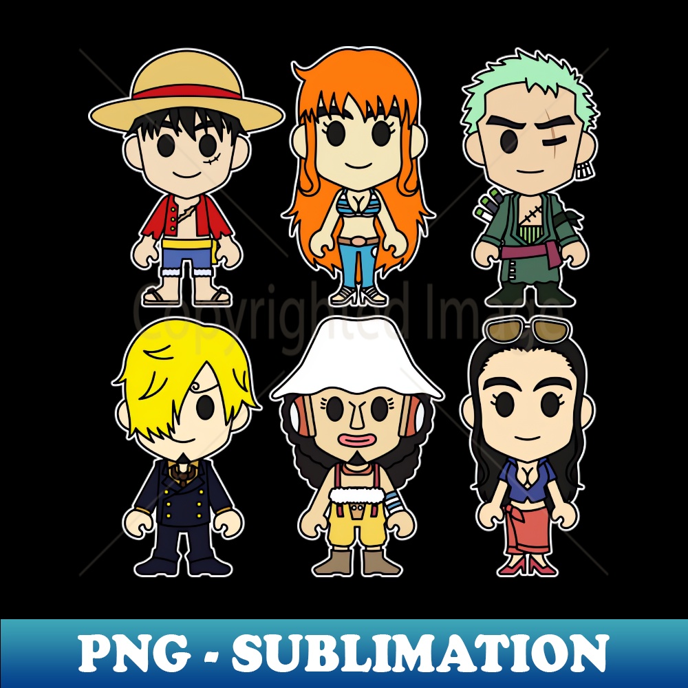 One Piece Anime - Premium Sublimation Digital Download - Unl | Inspire ...