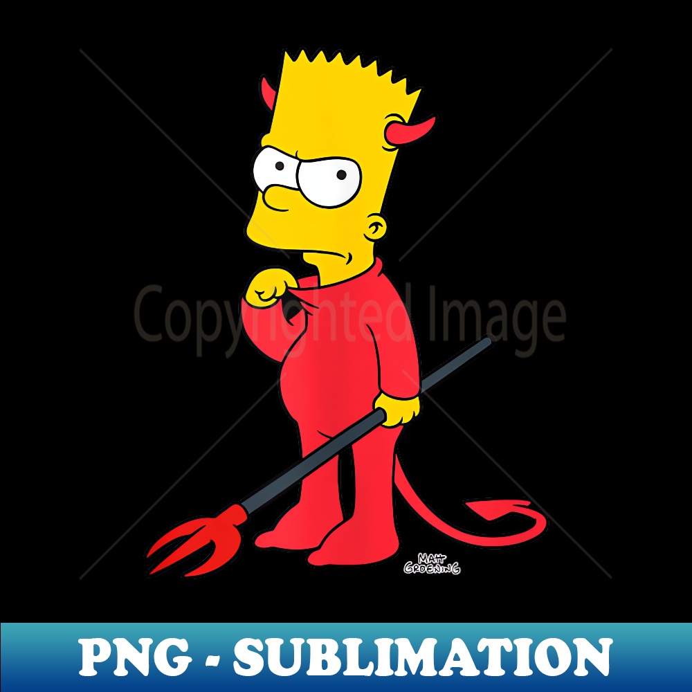 The Simpsons Bart Devil Suit Treehouse of Horrors Halloween - Inspire ...