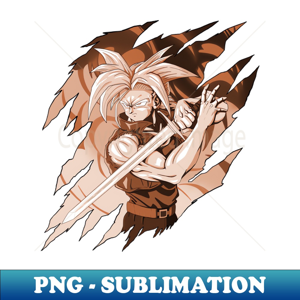 Future trunks orange - Unique Sublimation PNG Download - Bol | Inspire ...