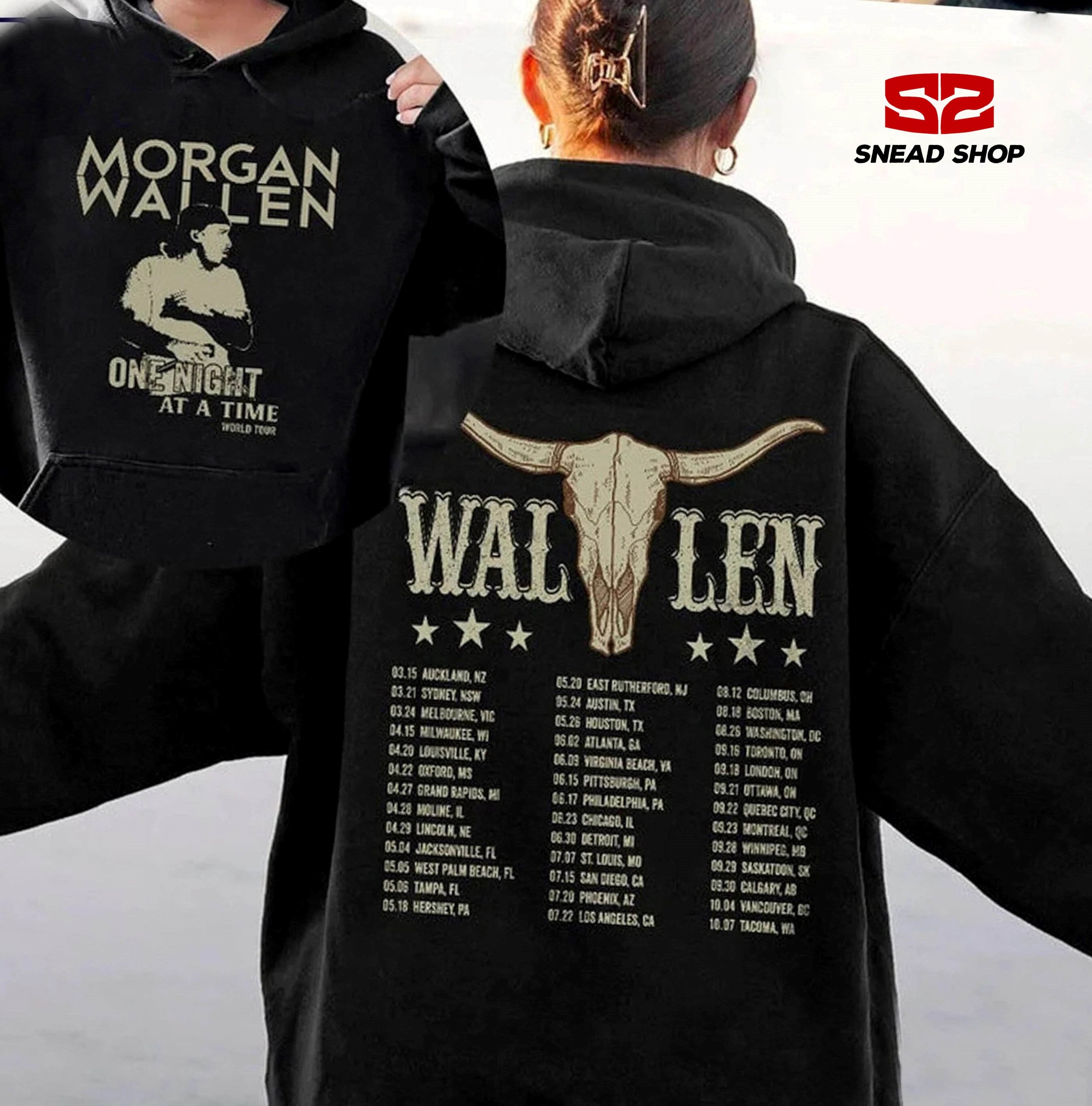 Morgan Wallen One Thing At A Time Tour 2 Side Sweatshirt, Wa | Inspire ...