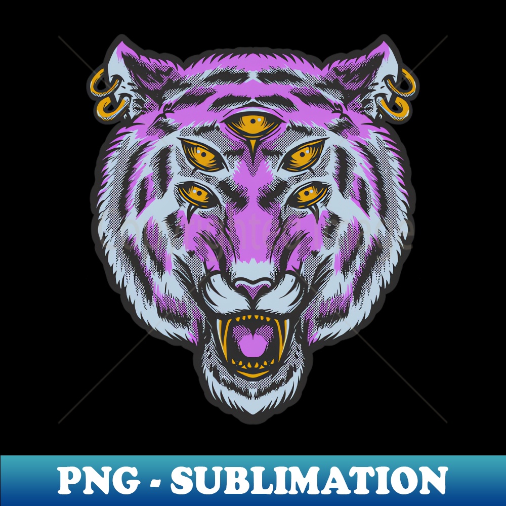 Tiger monster - Aesthetic Sublimation Digital File - Capture | Inspire ...