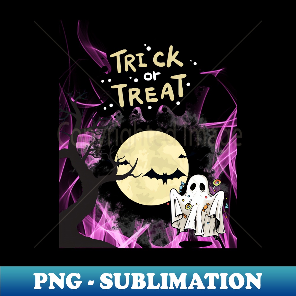 Trick or treat - PNG Transparent Sublimation Design - Defyin | Inspire ...
